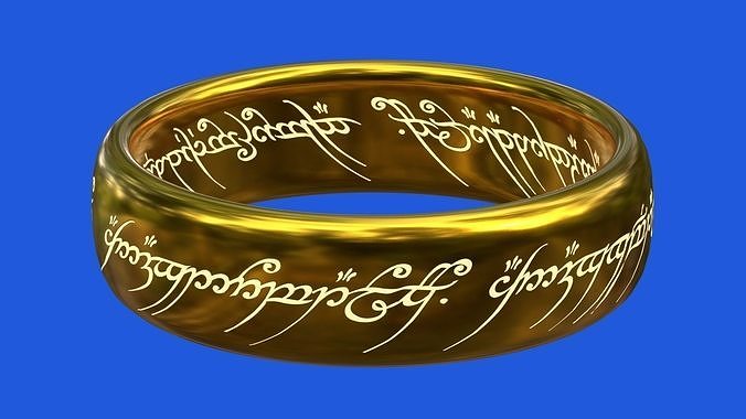 The One Ring 3D model | CGTrader