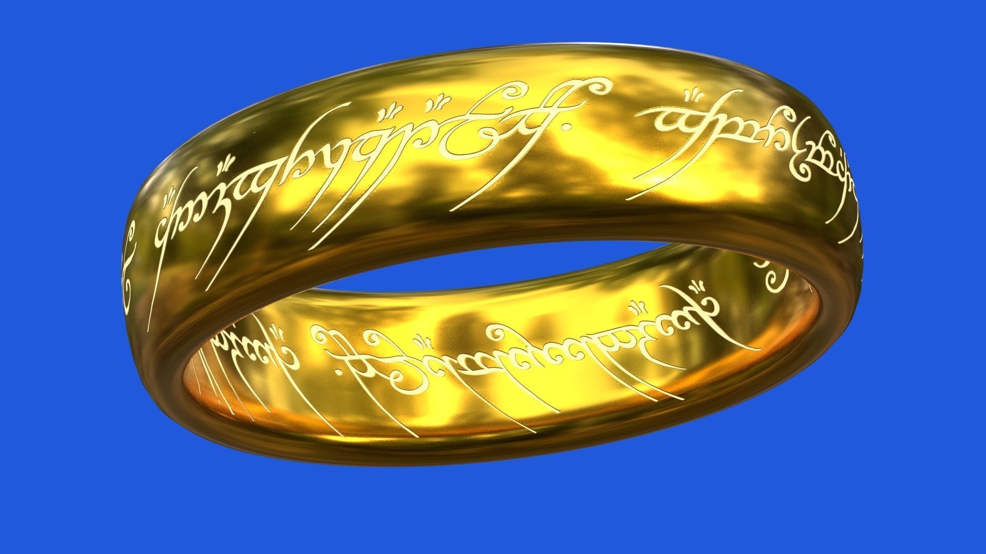 The One Ring 3D model | CGTrader