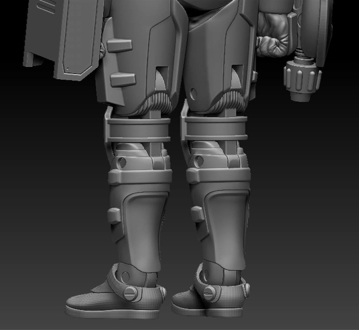 Blaze Trooper Articularion One12 Scale 3D files 3D model 3D printable ...