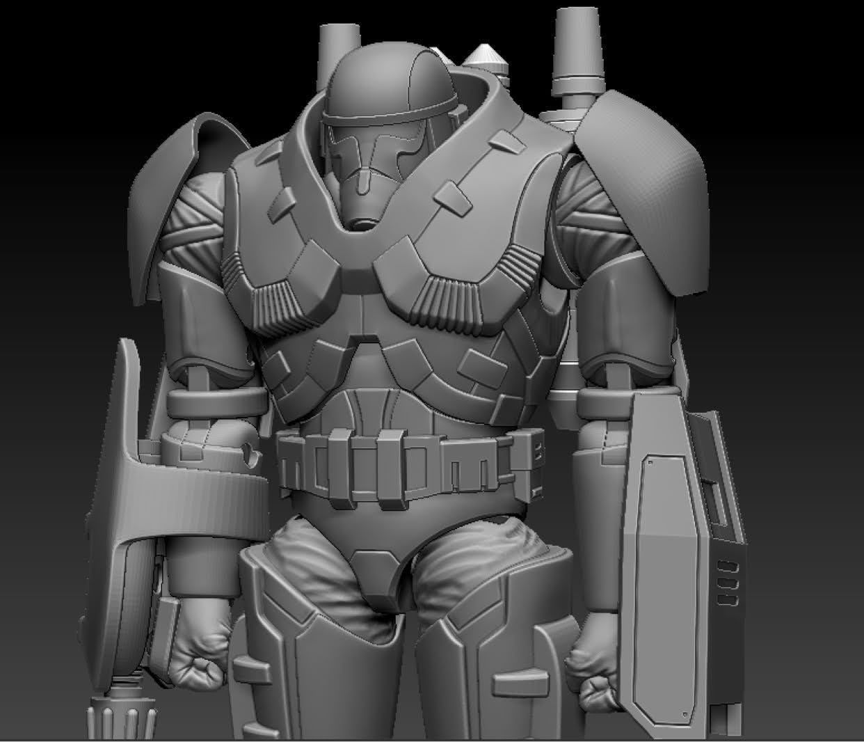 Blaze Trooper Articularion One12 Scale 3D files 3D model 3D printable ...