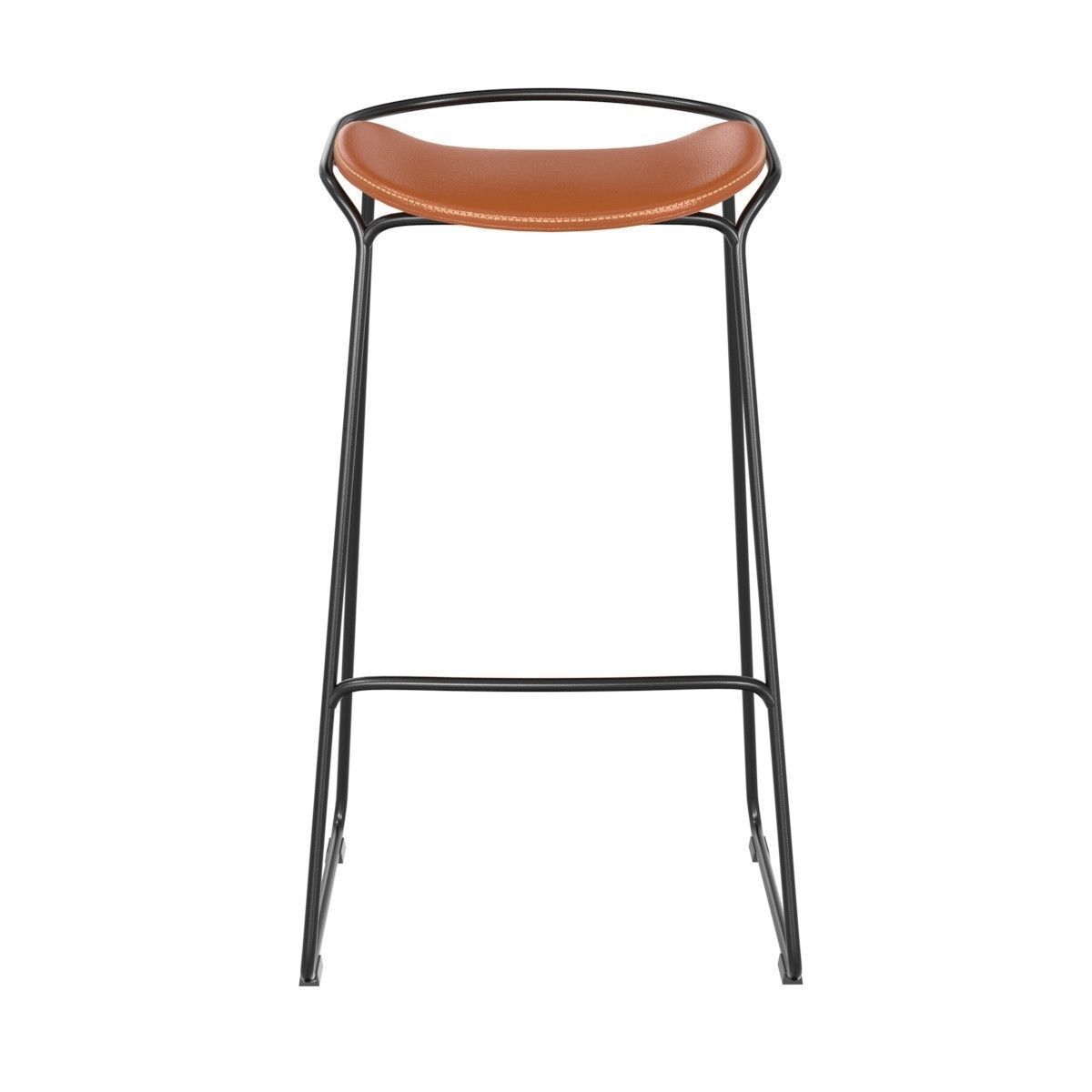 Prostoria Monk barstool 3D model | CGTrader