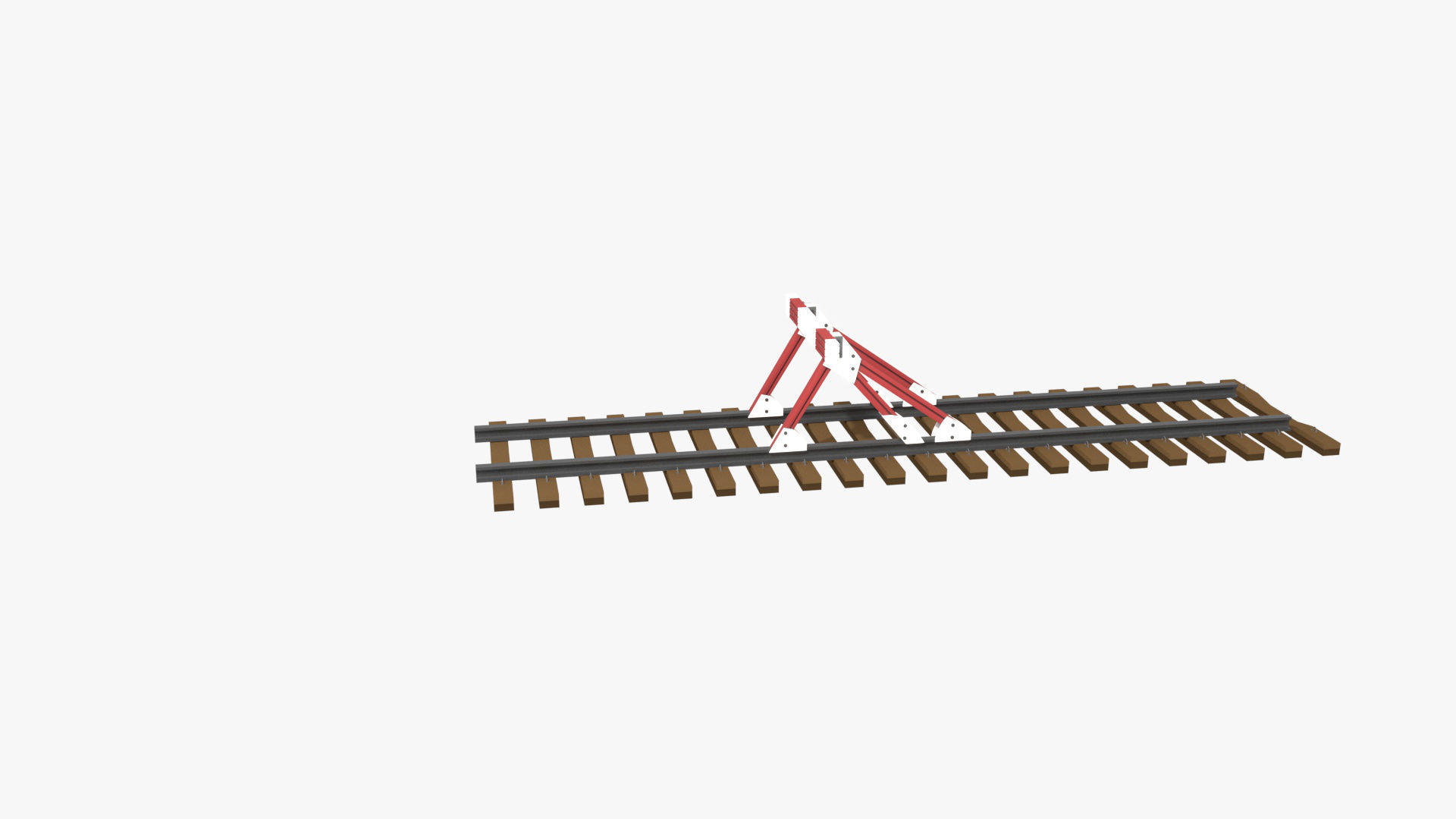 Railway Buffer Stop 3D model | CGTrader