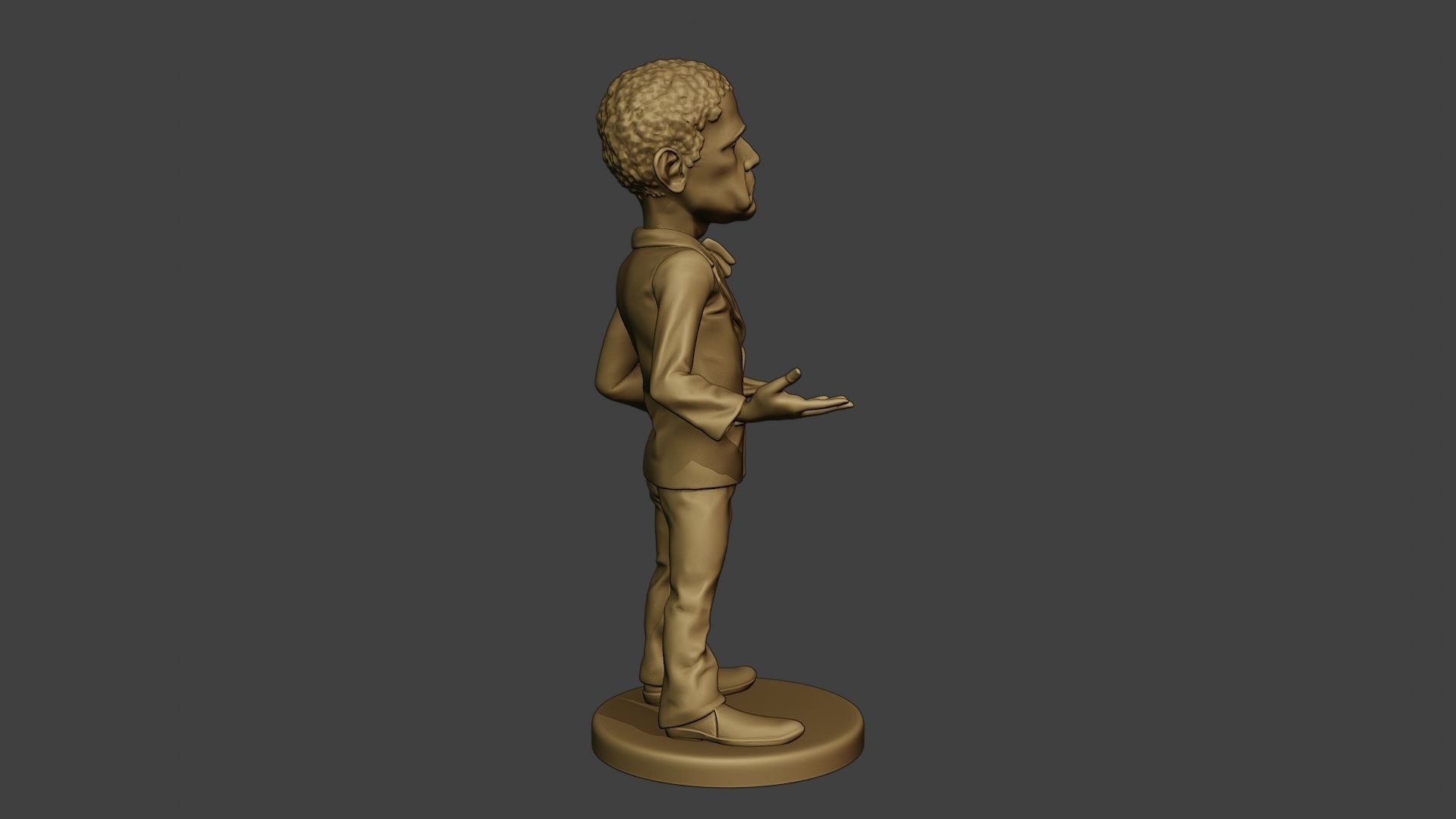 Barack Obama Doubt Meme 3D model 3D printable | CGTrader