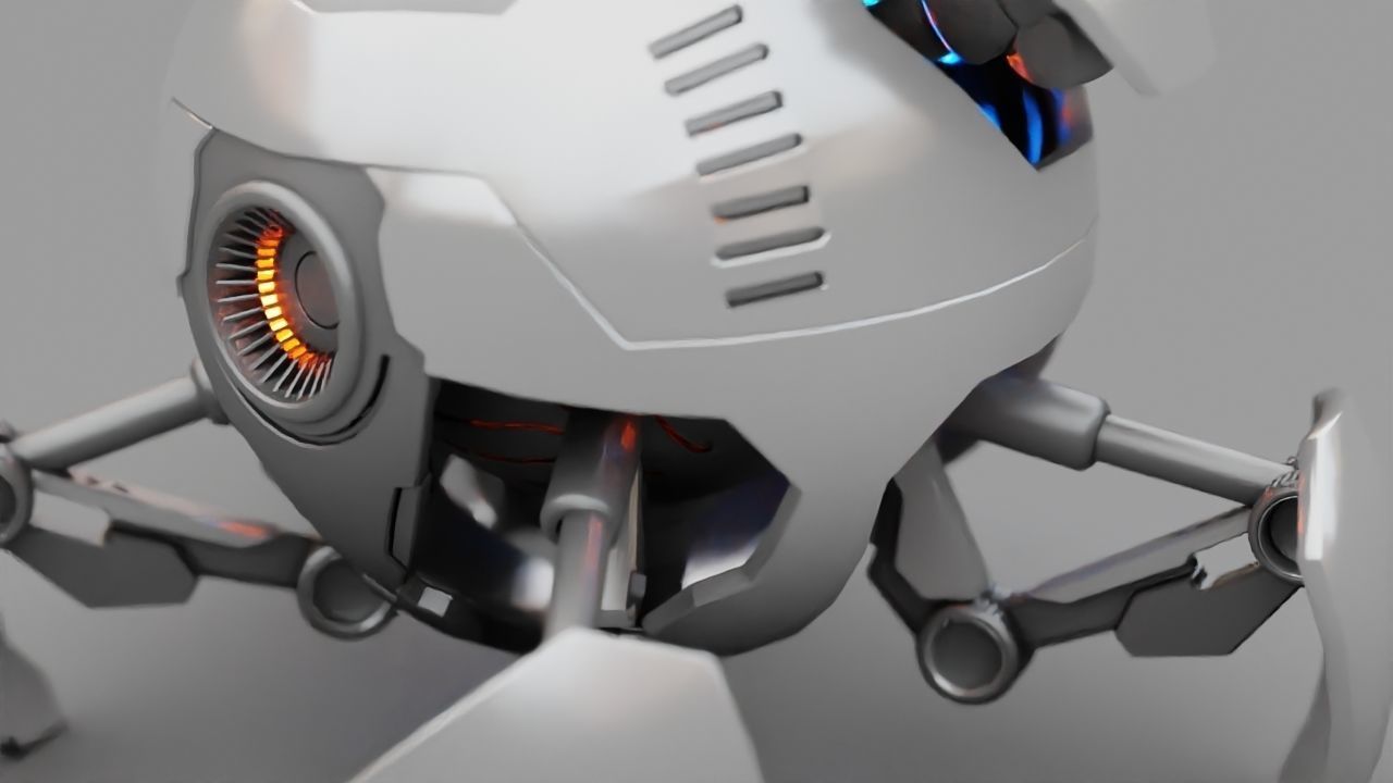 Ball Bot rigged character 3D model rigged | CGTrader