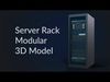 3D model Modular Server Rack VR / AR / low-poly | CGTrader