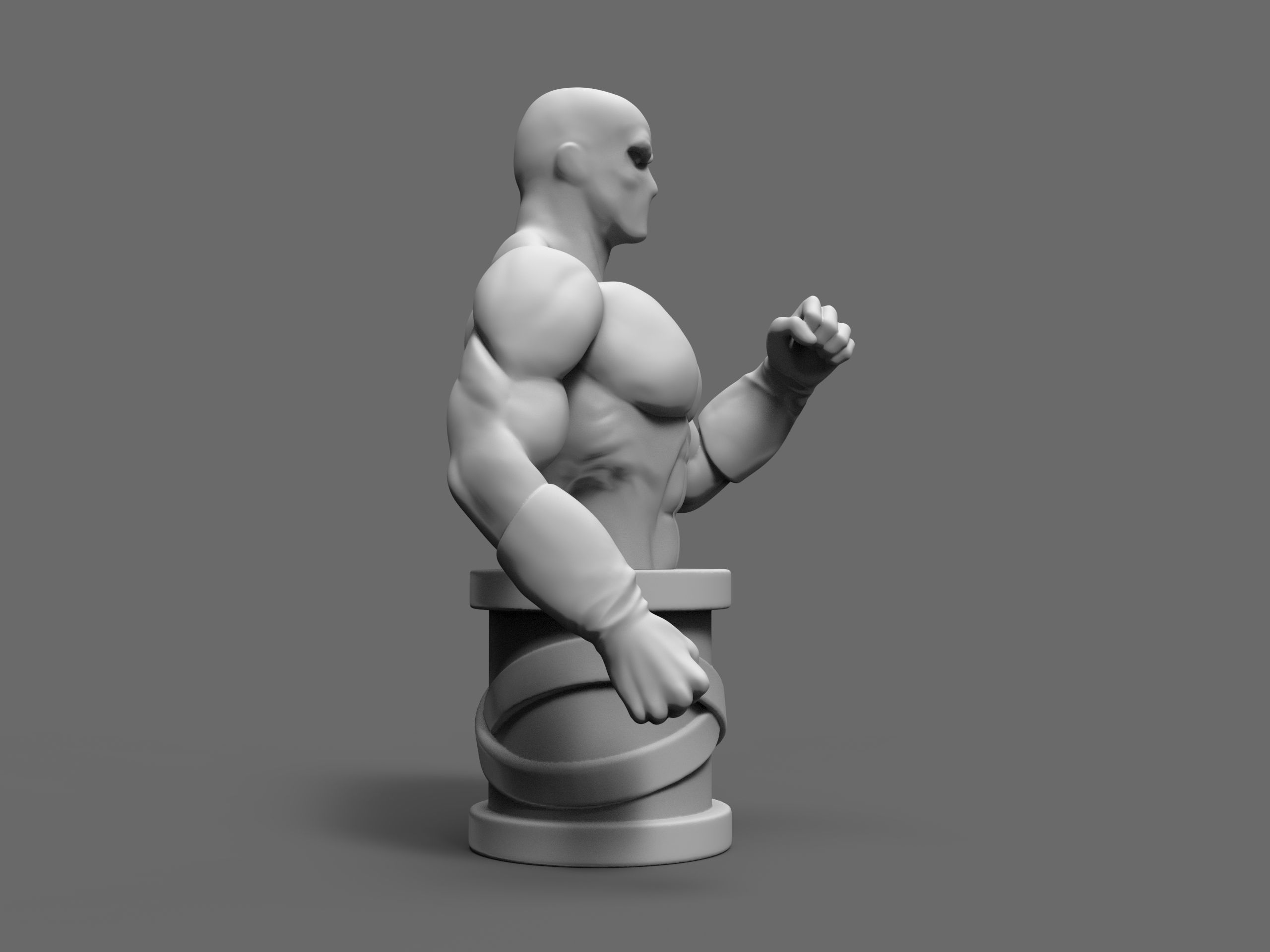 White Tiger - Tigre Bianca - Marvel inspired BUST 3D model 3D printable ...