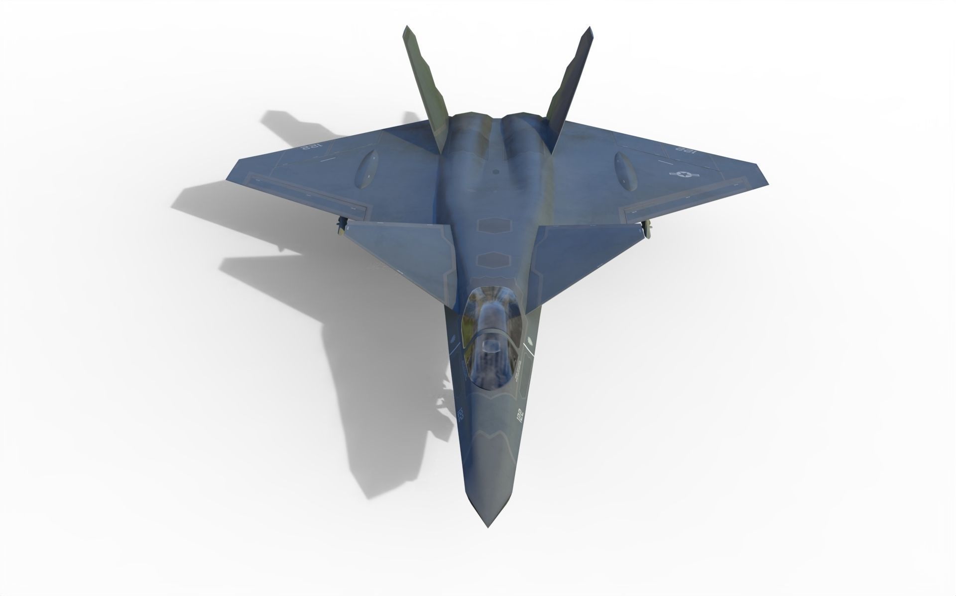 YF-23 naval NATF-23 3D model | CGTrader