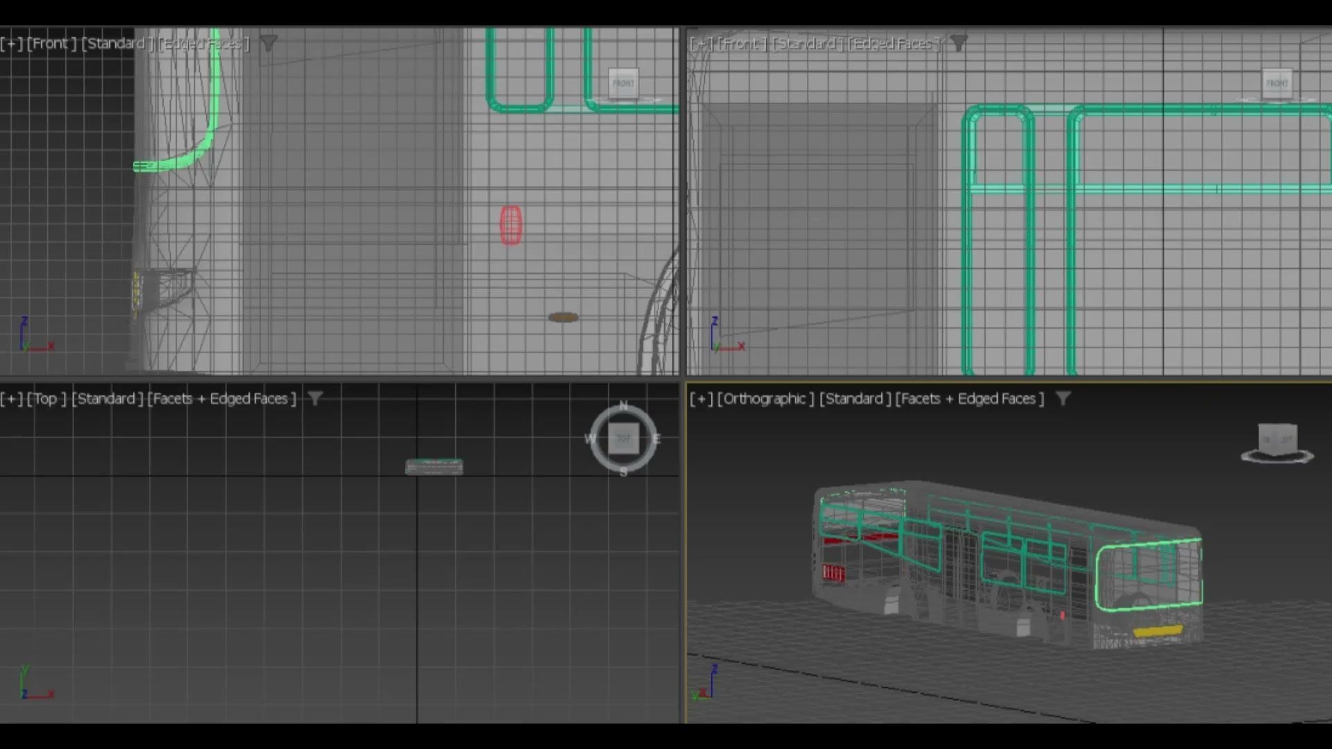 3D model Volvo B12B Funchal 3D Bus VR AR low-poly 3d model VR / AR / low-poly | CGTrader