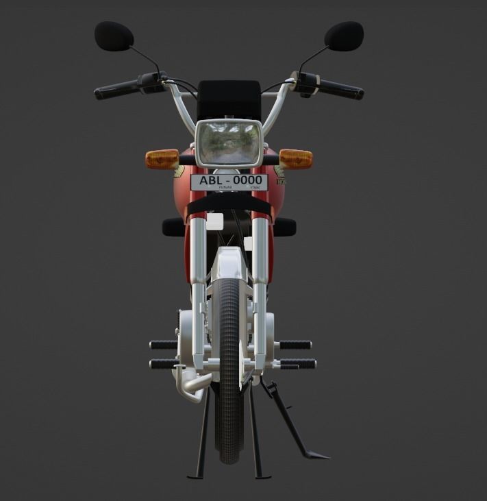 CD70 BIKE 3D model | CGTrader