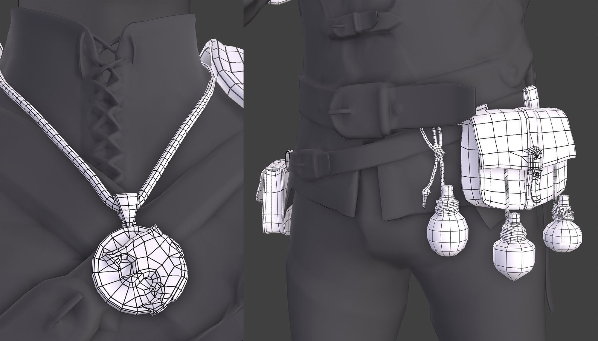 3D model Witcher Full Pack VR / AR / low-poly | CGTrader