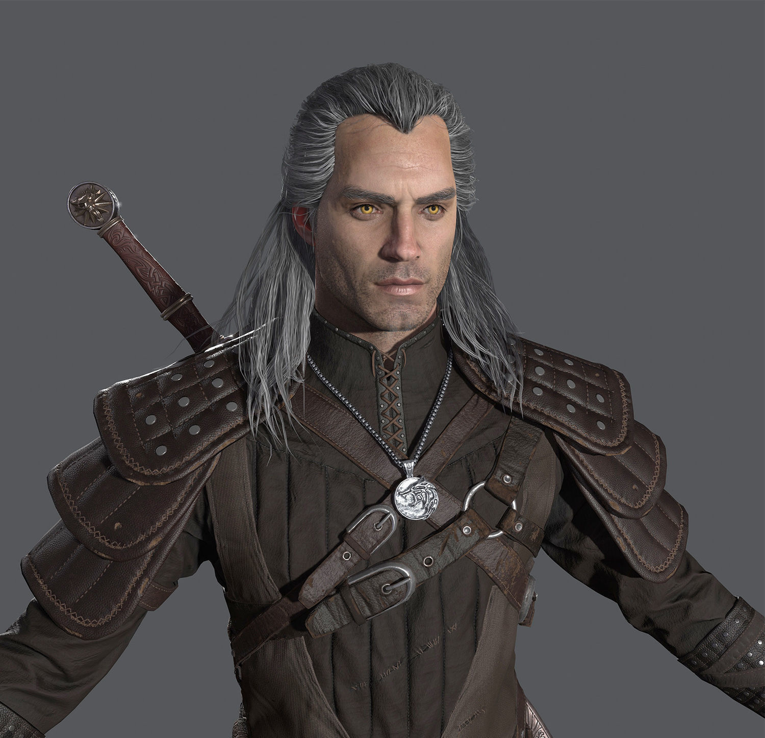 3D model Witcher Full Pack VR / AR / low-poly | CGTrader