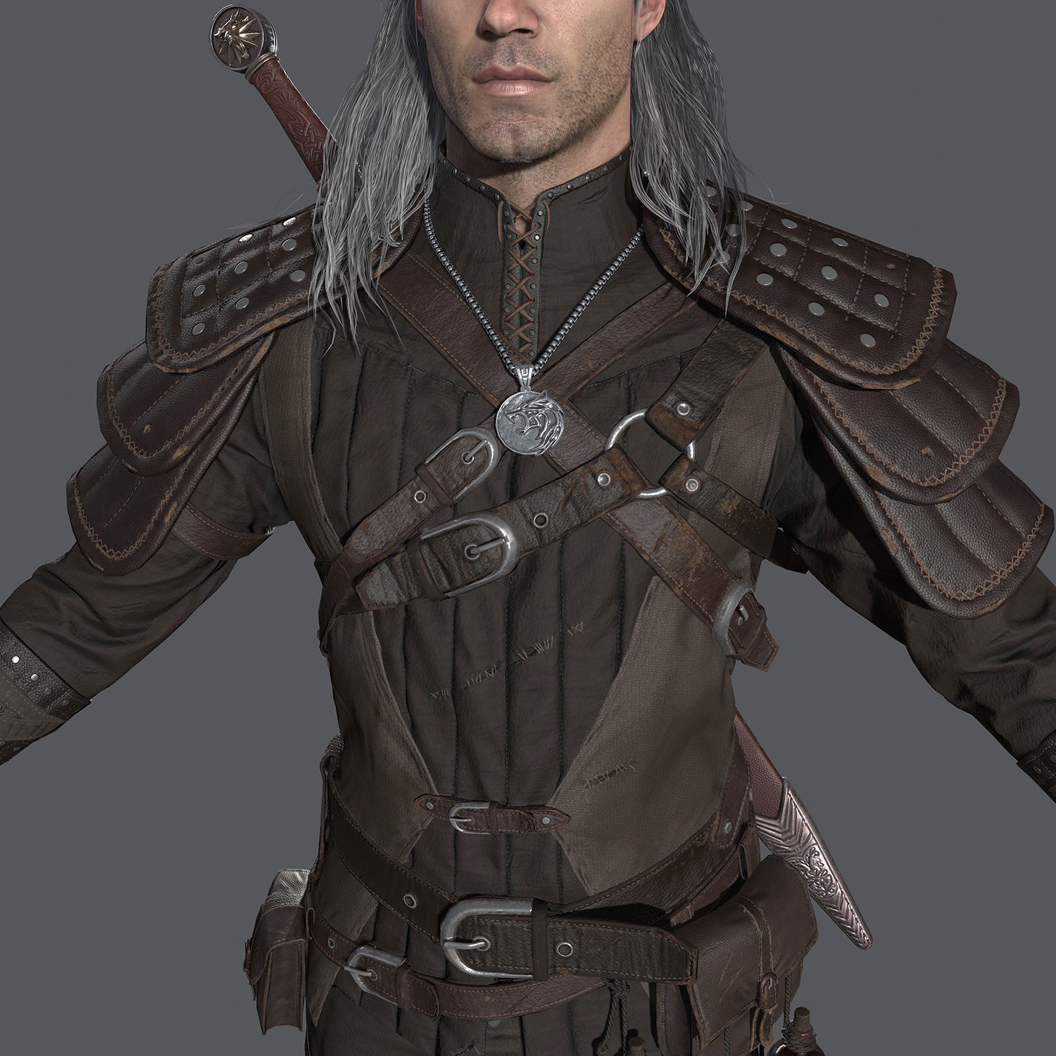3D model Witcher Full Pack VR / AR / low-poly | CGTrader
