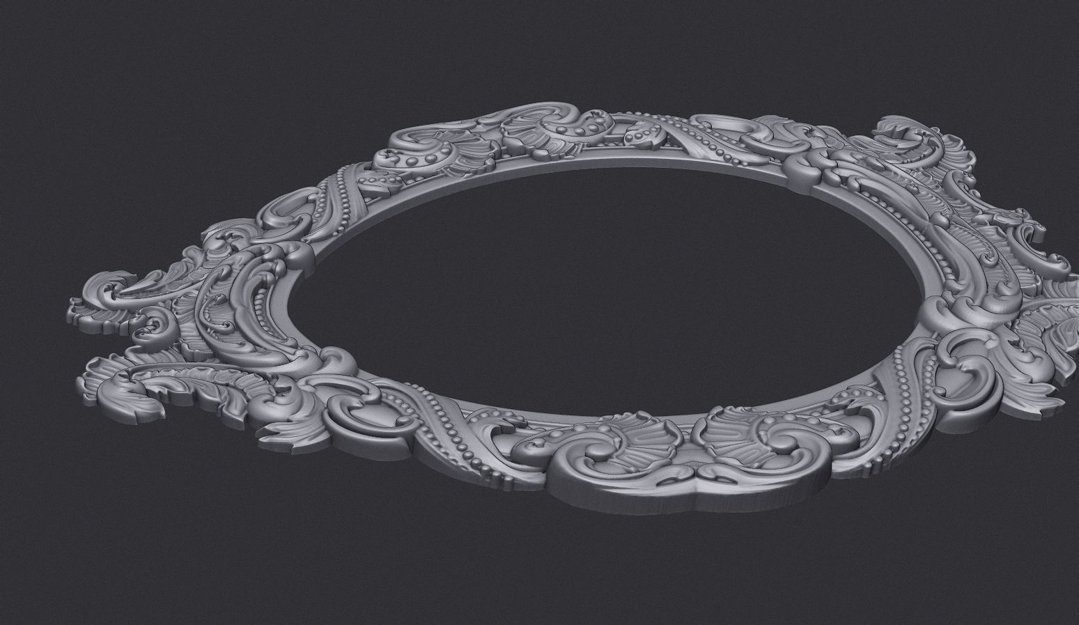 Frame Mirror 3D model 3D printable | CGTrader