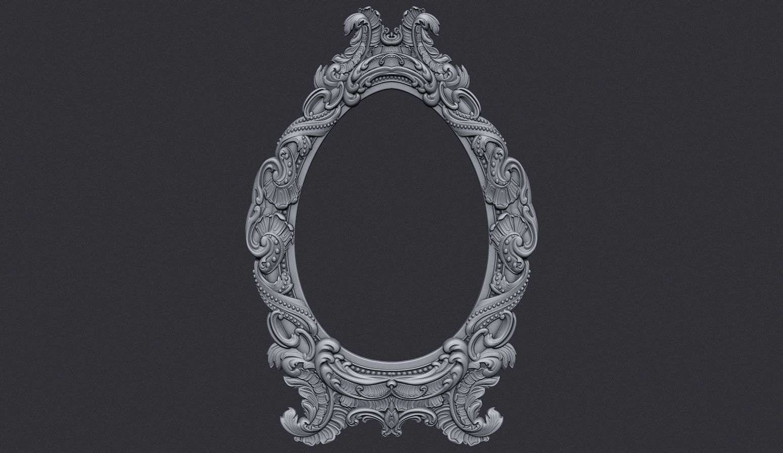 Frame Mirror 3D model 3D printable | CGTrader