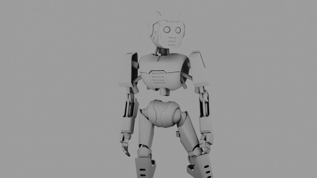 Android V2 rigged character 3D model rigged | CGTrader