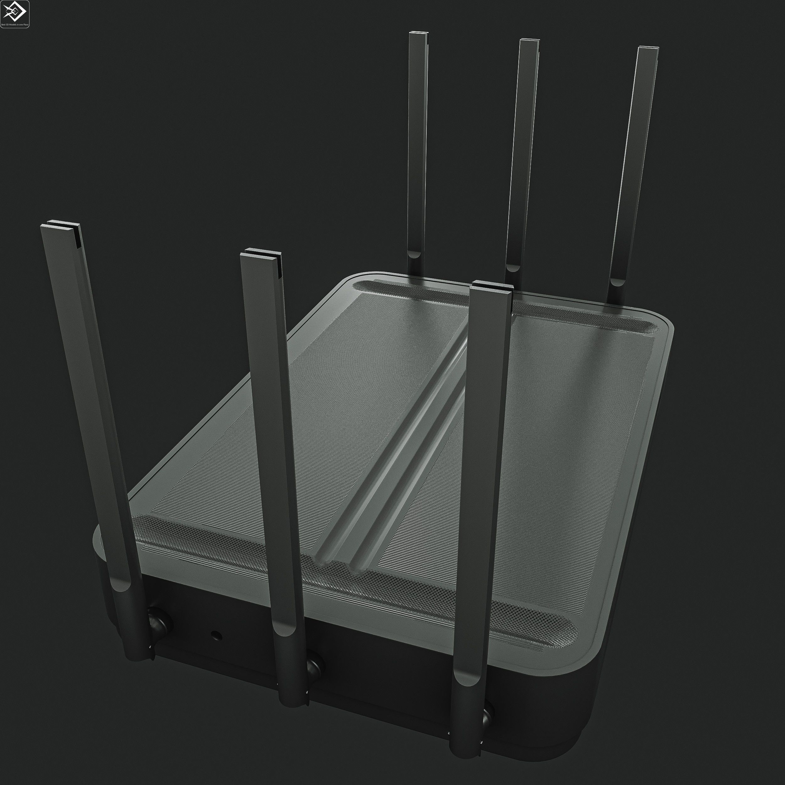 3D model Router PBR 2 Types VR / AR / low-poly | CGTrader
