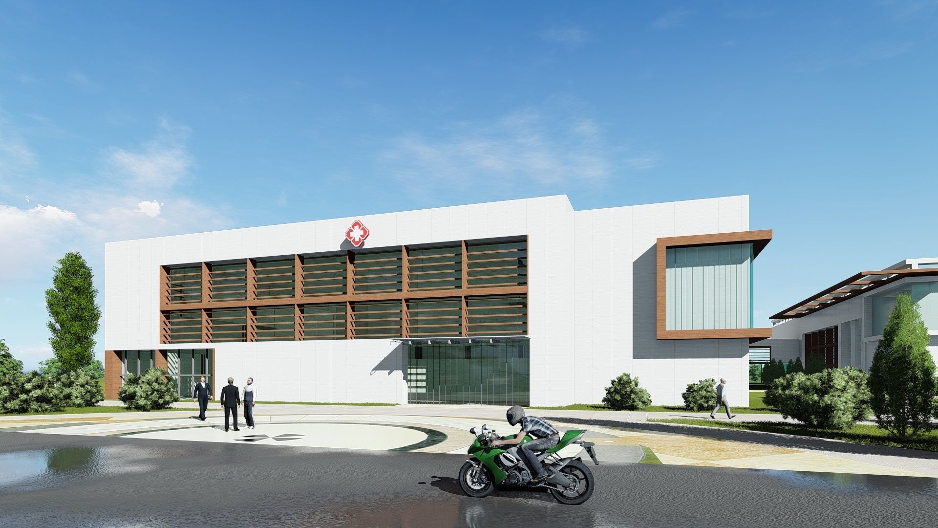 Sketchup Hospital F2 with Render and Lumion file 3D model | CGTrader