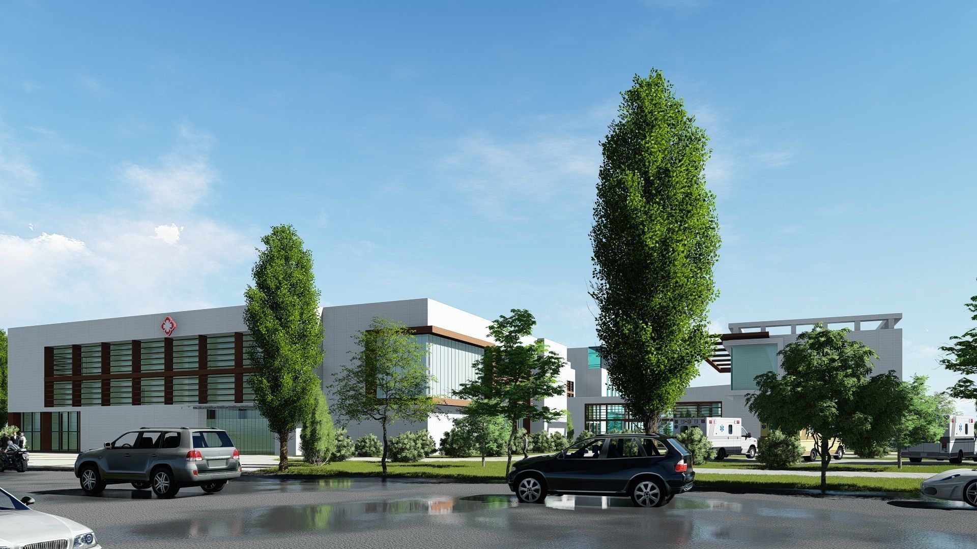 Sketchup Hospital F2 with Render and Lumion file 3D model | CGTrader