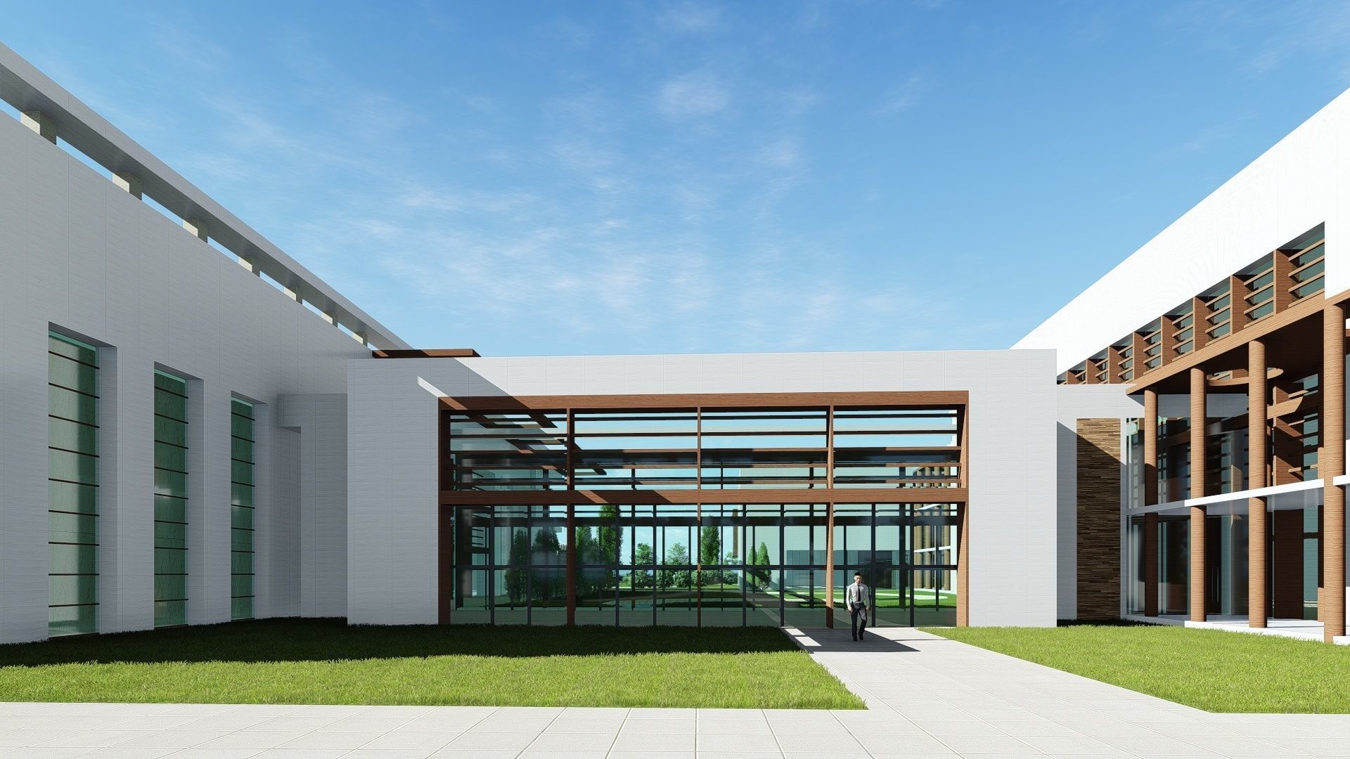 Sketchup Hospital F2 with Render and Lumion file 3D model | CGTrader