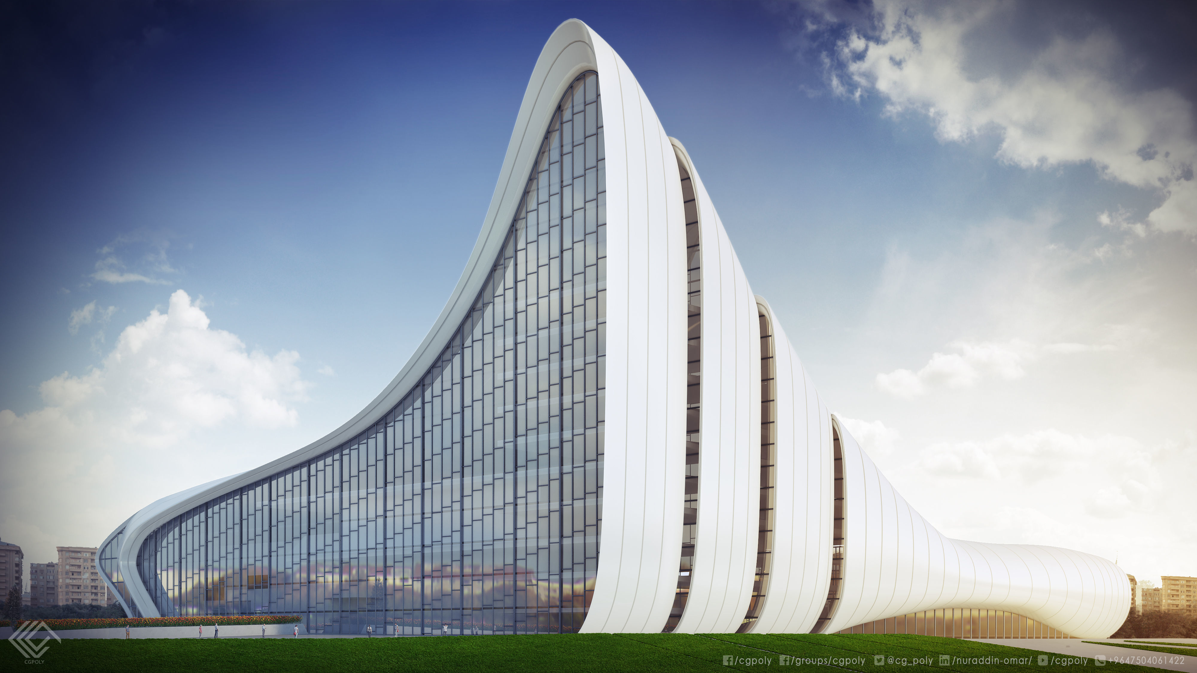 Heydar Aliyev Center 3D modeling 3D model | CGTrader