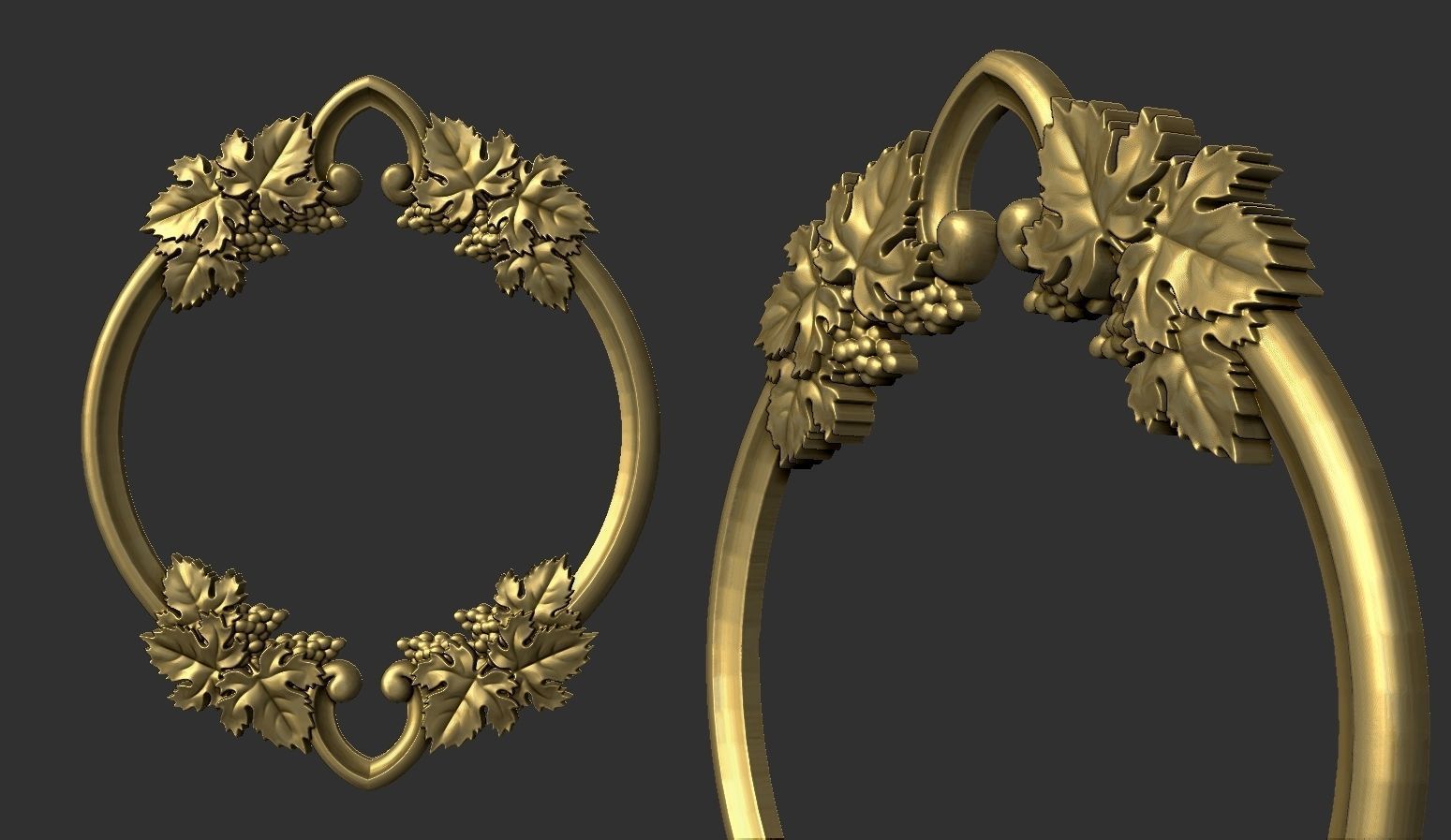 Frame Mirror 3D model 3D printable | CGTrader