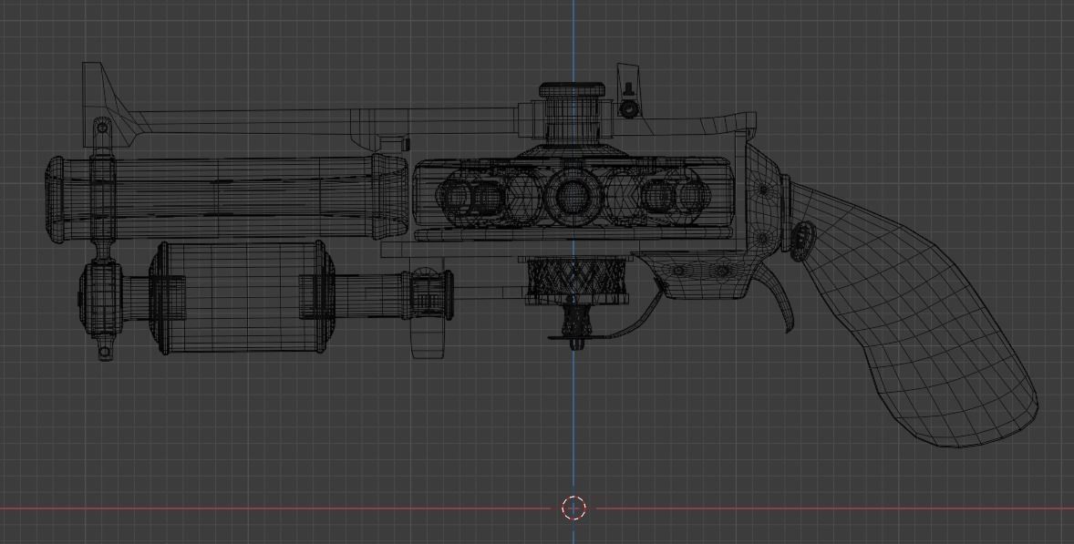 DR STONE GUN Pistola de Dr stone 3D model | CGTrader