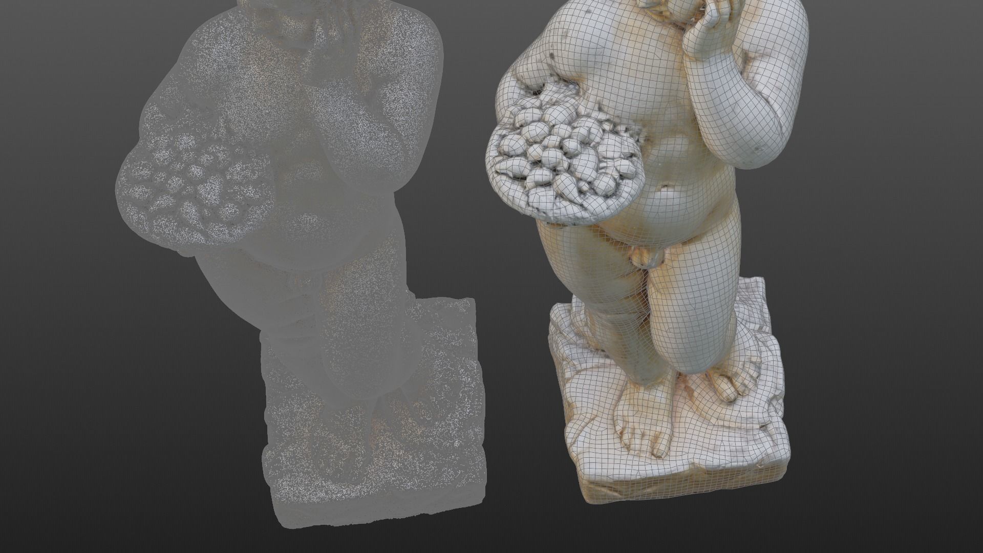 3D model Statue of a little boy VR / AR / low-poly | CGTrader