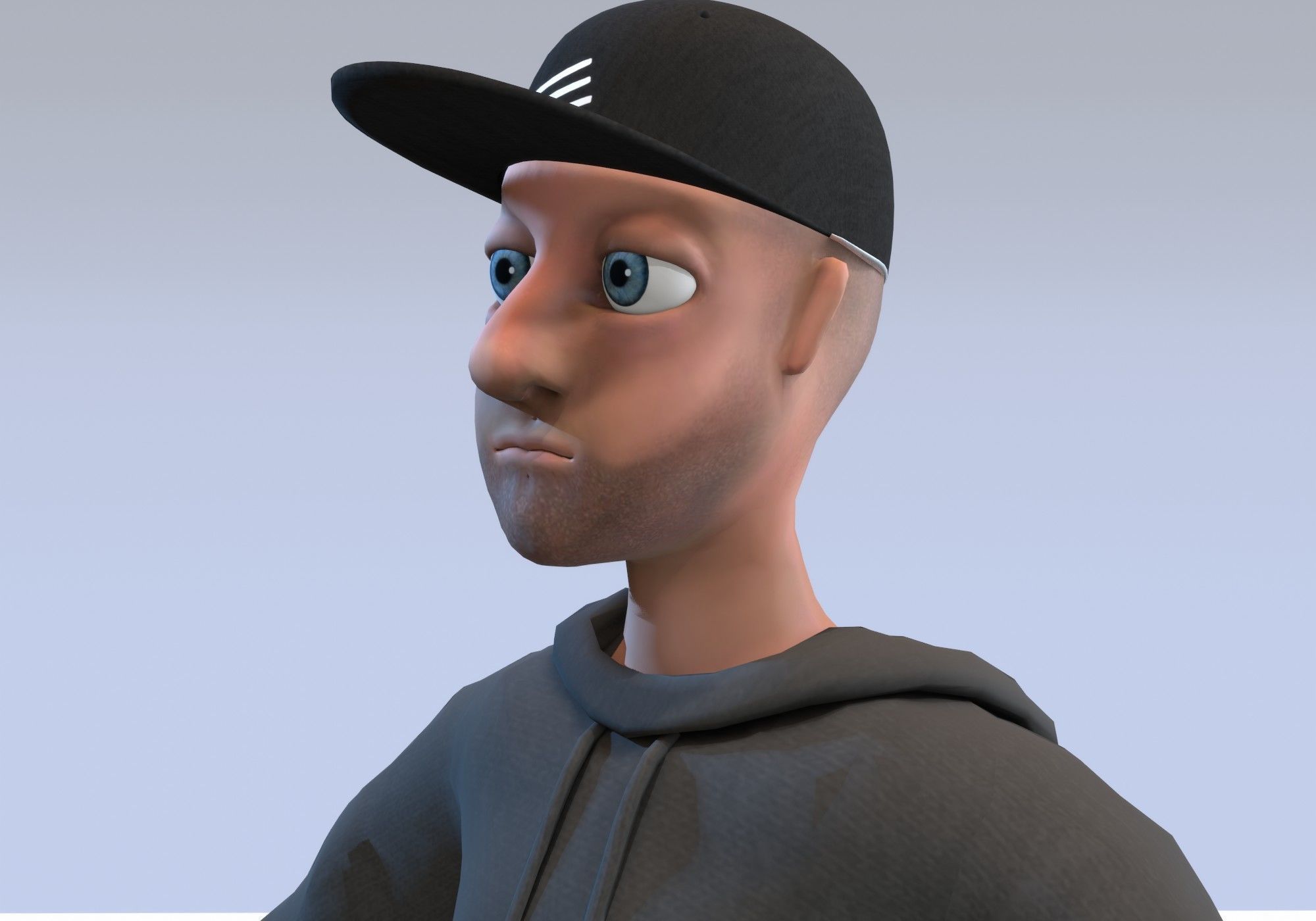 3D model chill guy VR / AR / low-poly | CGTrader