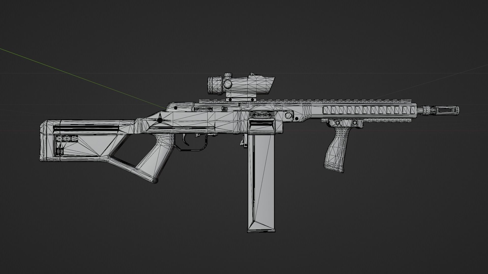 PPSH Modified free 3D model | CGTrader