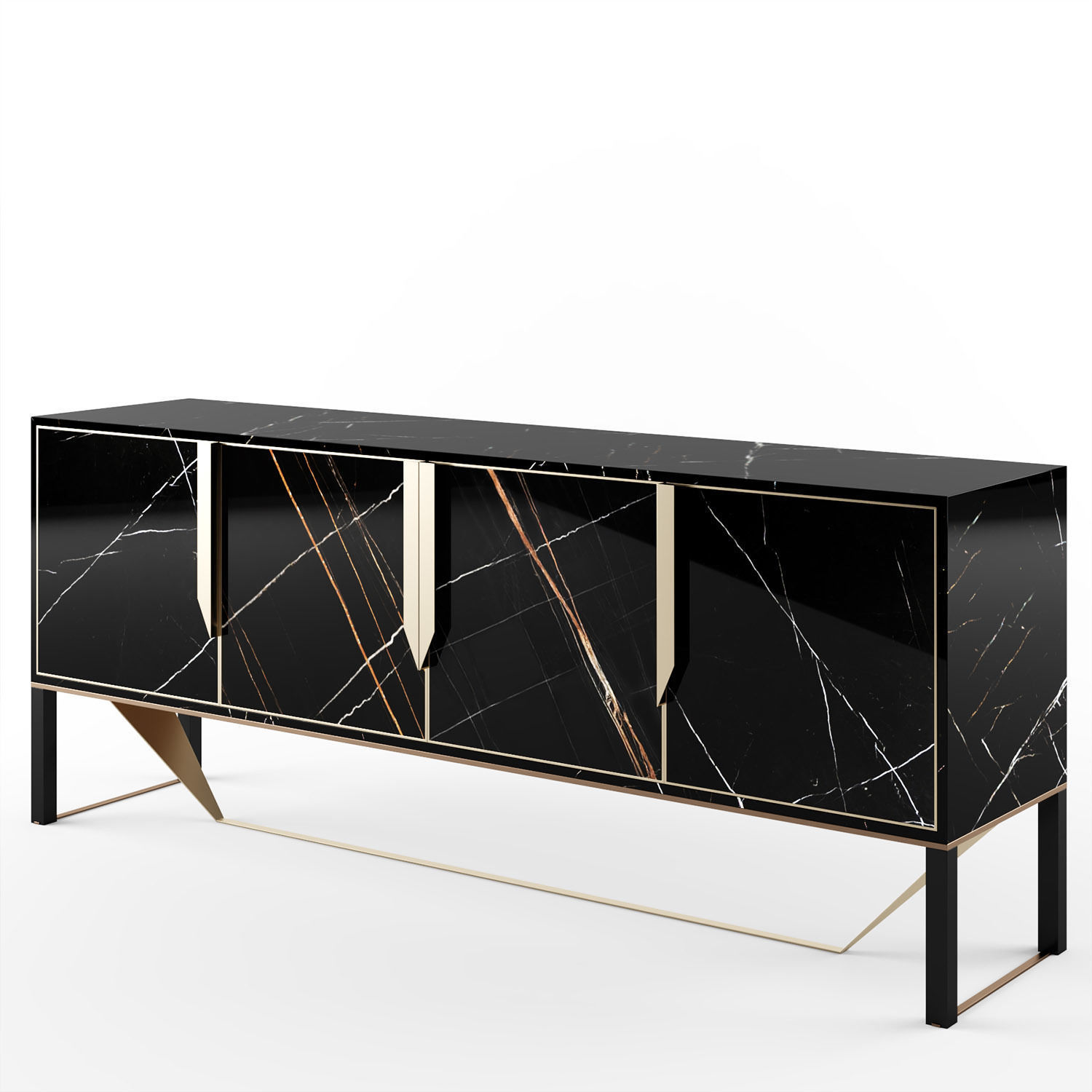 Capital Collection PRISMA Sideboard 2 3D model | CGTrader