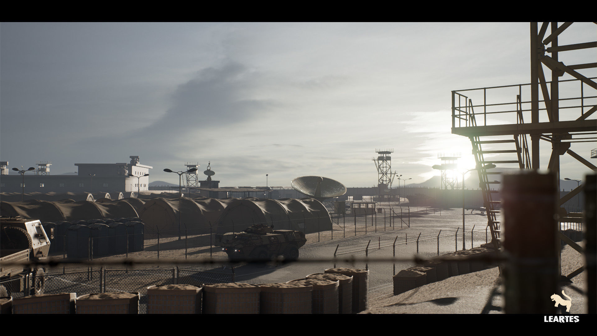 3D model Military Base Megapack VR / AR / low-poly | CGTrader