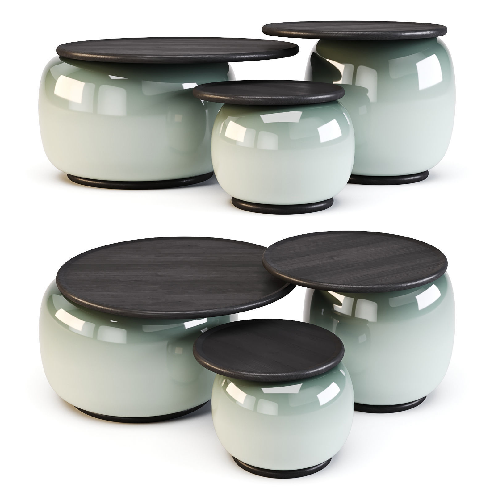 Linteloo Balanced - Coffee Tables 3D model | CGTrader