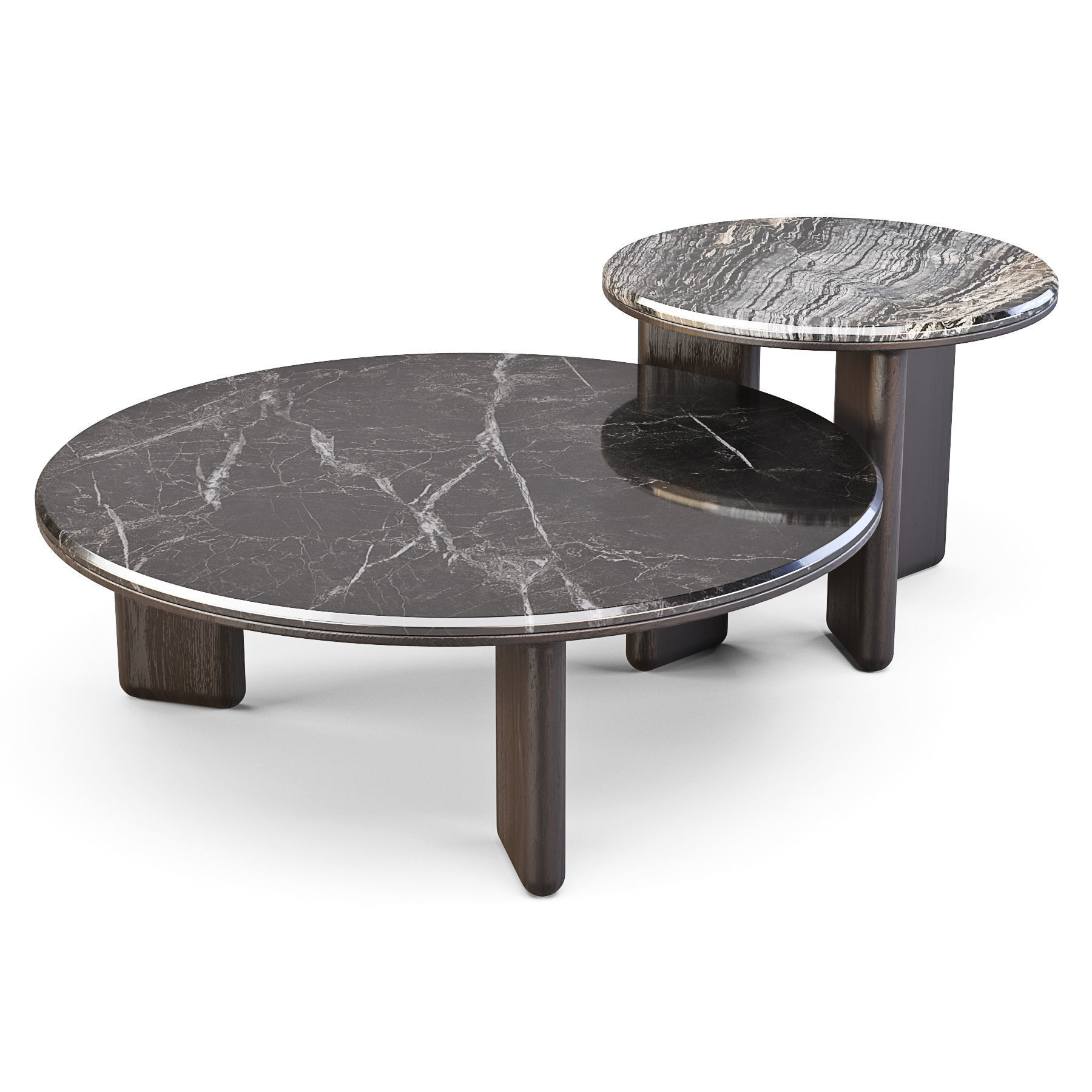 HC28 Oasis - Coffee and Side Tables 3D model | CGTrader
