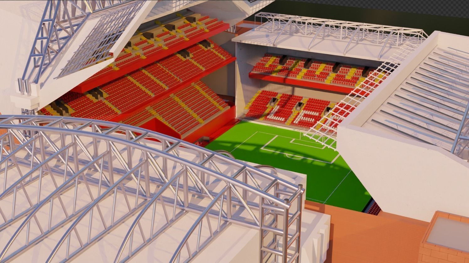 Football Stadium 3D model | CGTrader