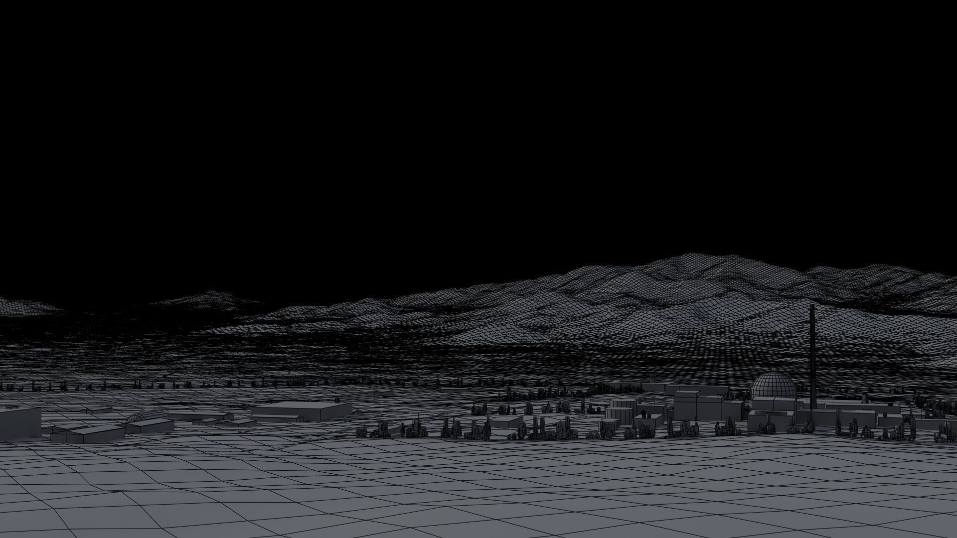 Desert Research Facility 3D model | CGTrader