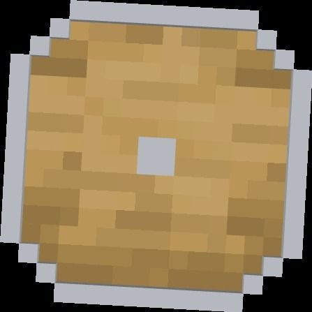 Shield model wooden floor in minecraft 3D model | CGTrader