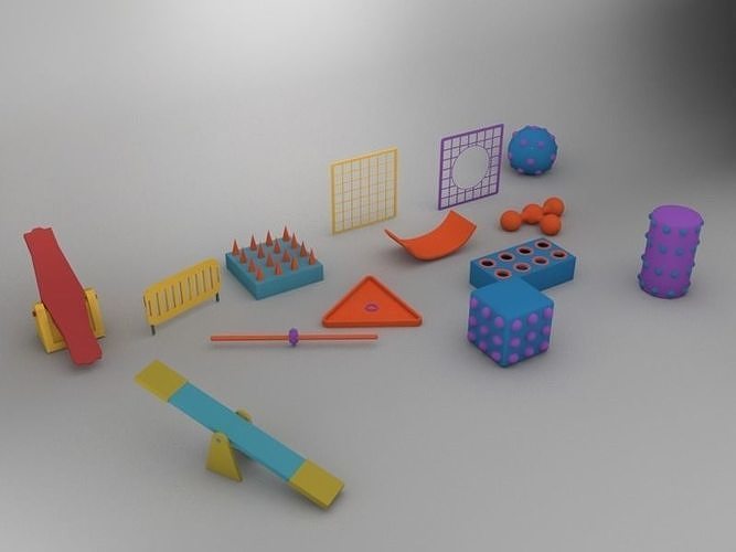 Traps and Obstacles Pack 3D model | CGTrader