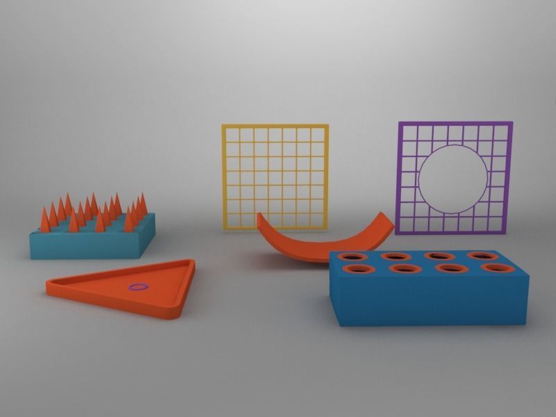 Traps and Obstacles Pack 3D model | CGTrader