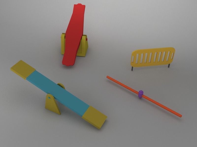 Traps and Obstacles Pack 3D model | CGTrader