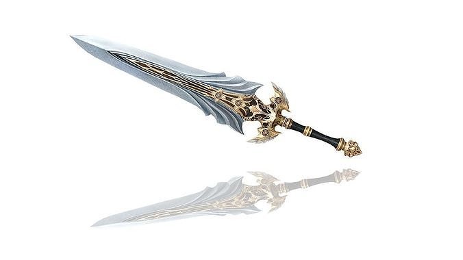 3D model Regalia Greatsword VR / AR / low-poly | CGTrader