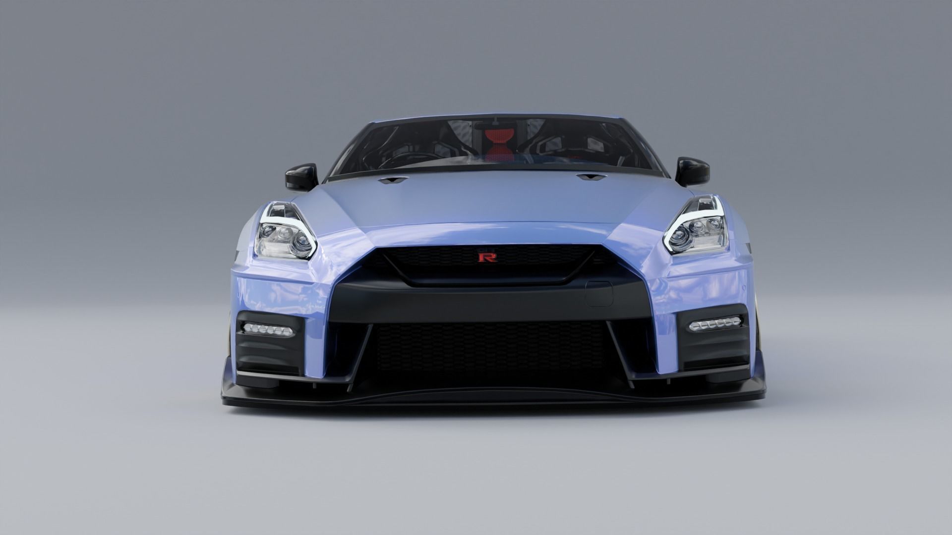 Nissan r35 Slammed JDM Style HIGHPOLY RIGGED CUSTOM DESIGN 3D model ...