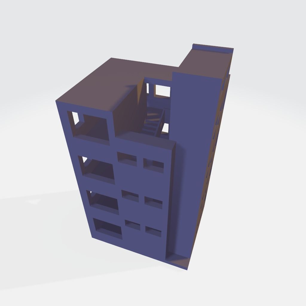 Small Building for 3d Art 3D model | CGTrader