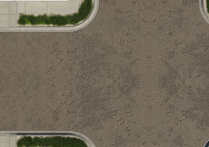 Realistic Road System 3D model | CGTrader