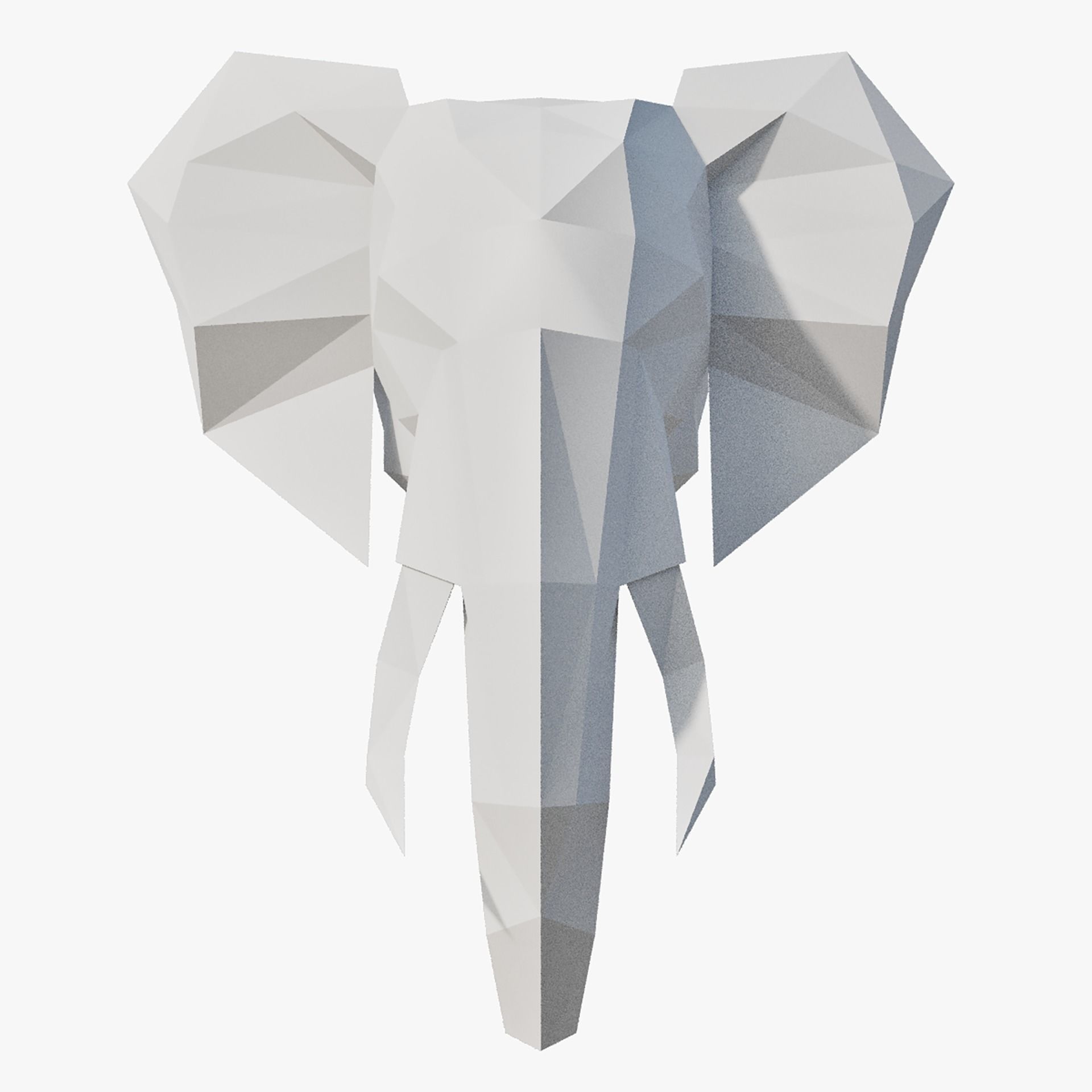 3D model Paper Animal Heads VR / AR / low-poly | CGTrader