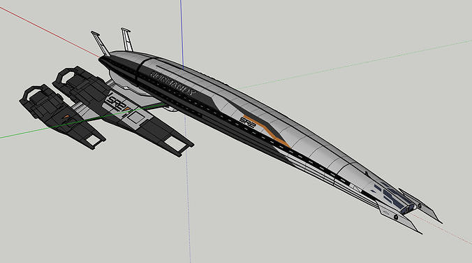 Normandy SR-2 3D model | CGTrader