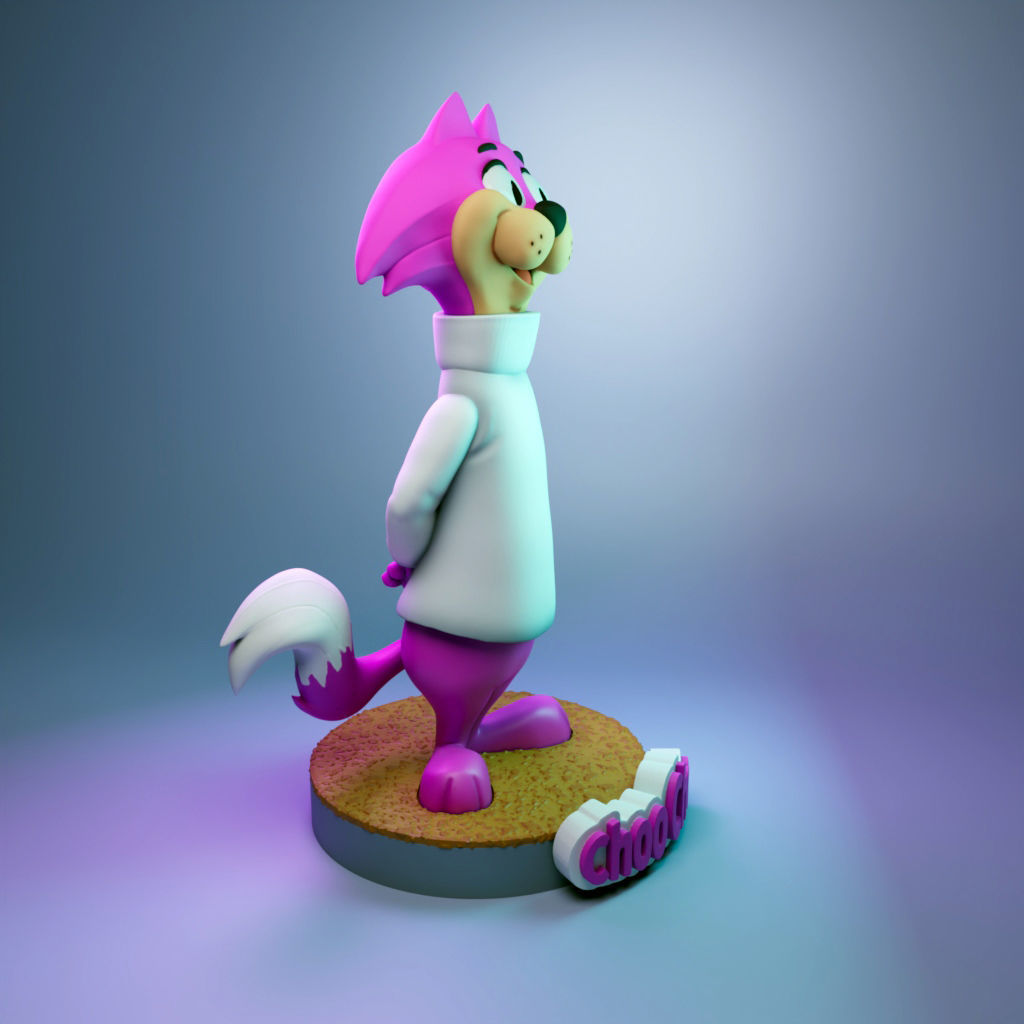 Choo Choo - Top Cat 3D model 3D printable | CGTrader