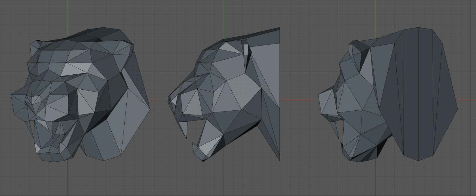 Panther head 3D model 3D printable | CGTrader