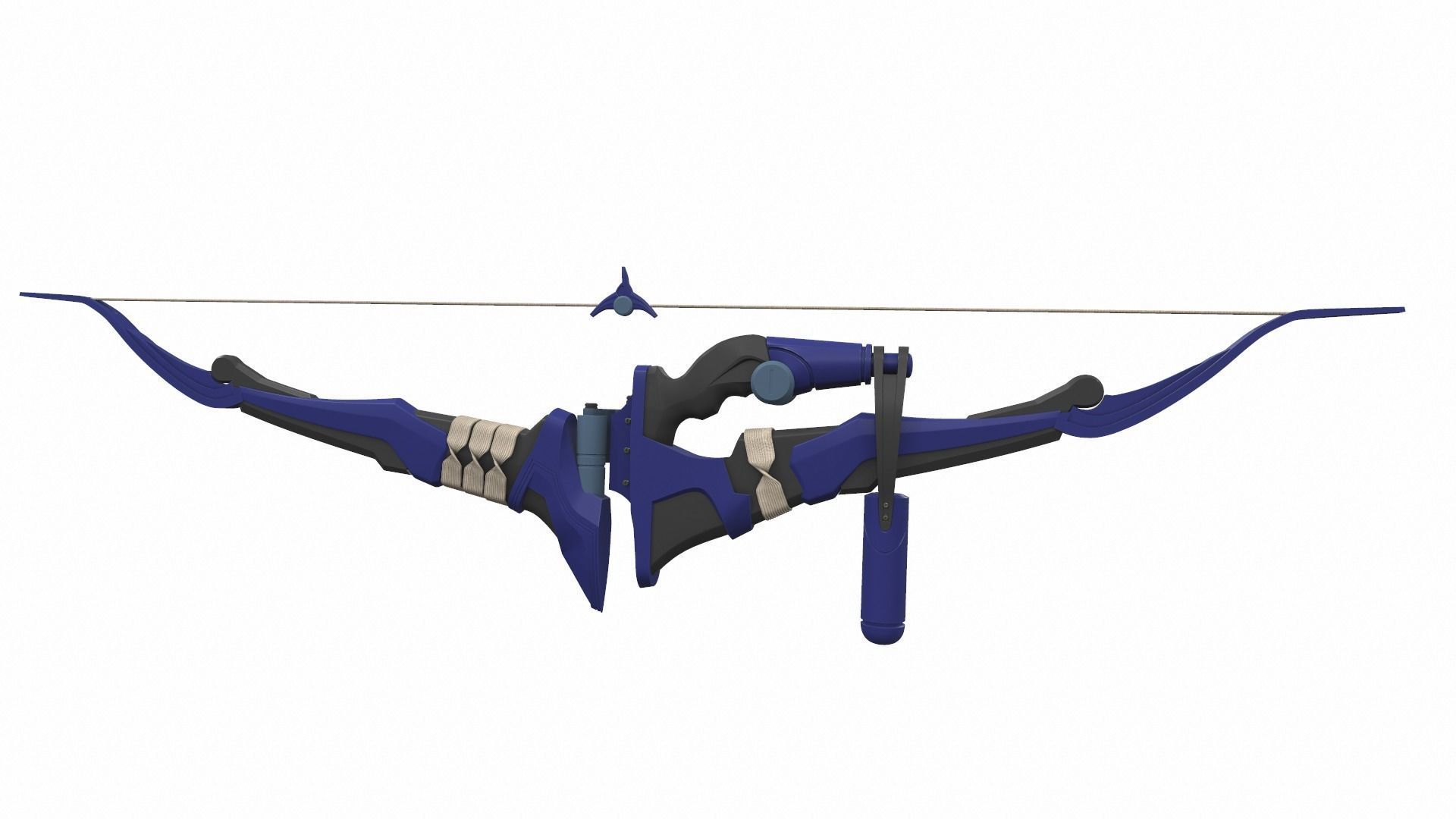 Hanzo bow v1 3D model | CGTrader