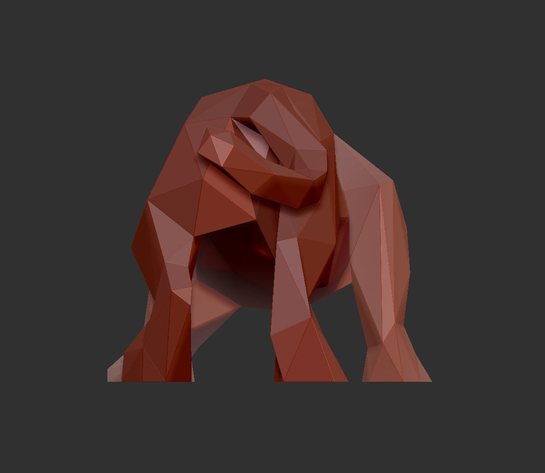Low poly panther 3D model 3D printable | CGTrader