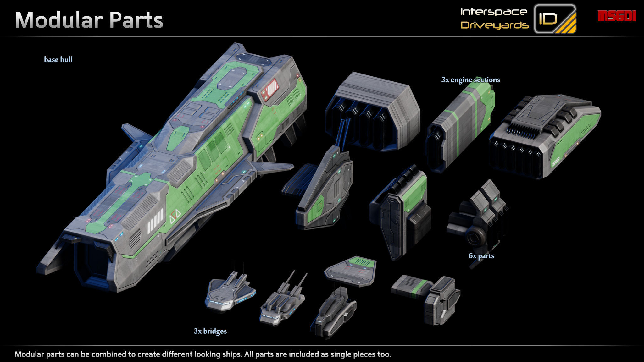 3D model Hannibal Class Destroyer VR / AR / low-poly | CGTrader